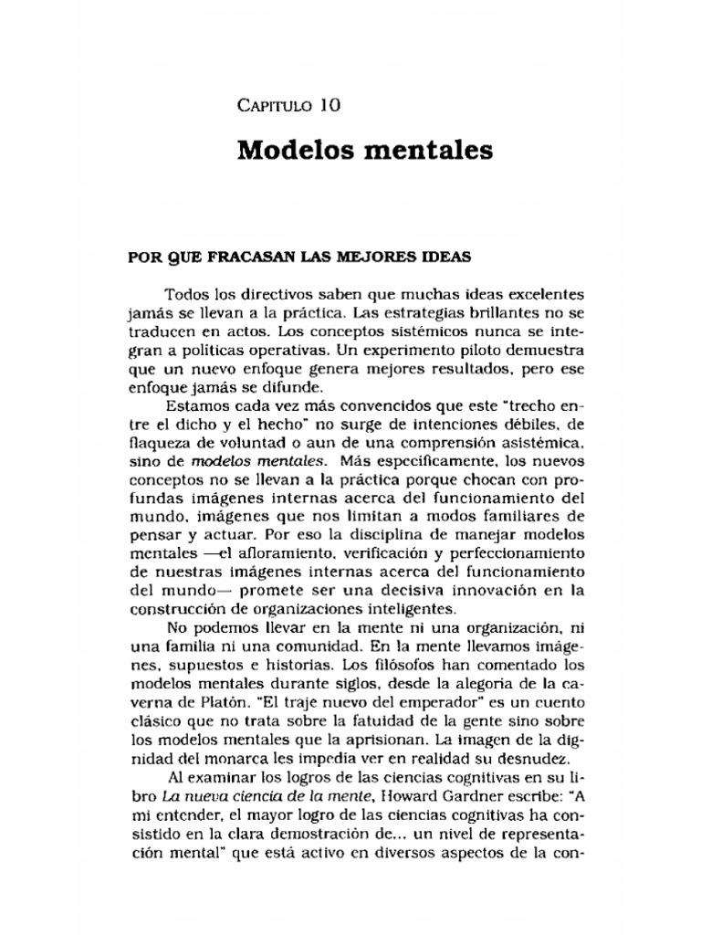 Modelo Mentales | PDF