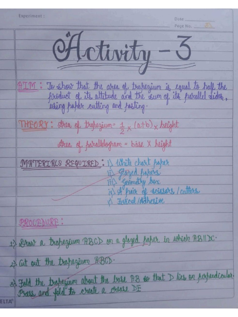 Maths class 9 activity 2.pdf | PDF
