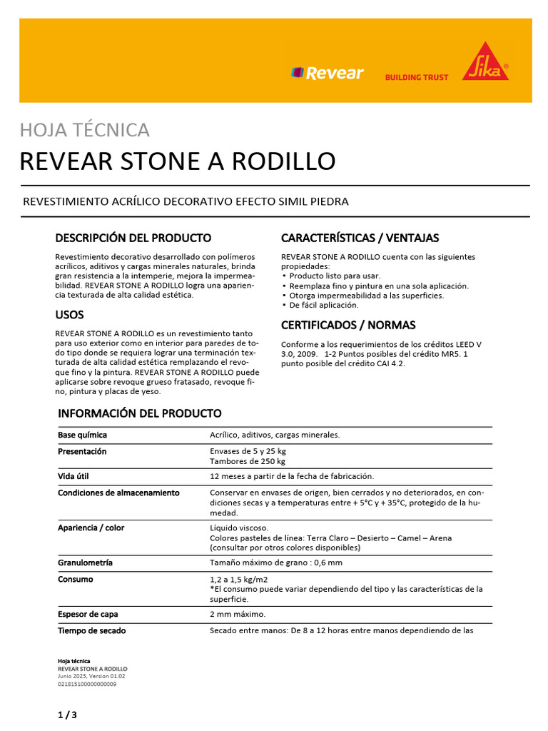 Revear Stone A Rodillo | PDF | Pintar