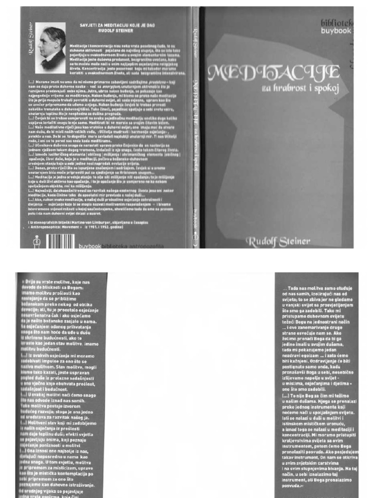 Meditacije Za Hrabrost I Spokoj | PDF