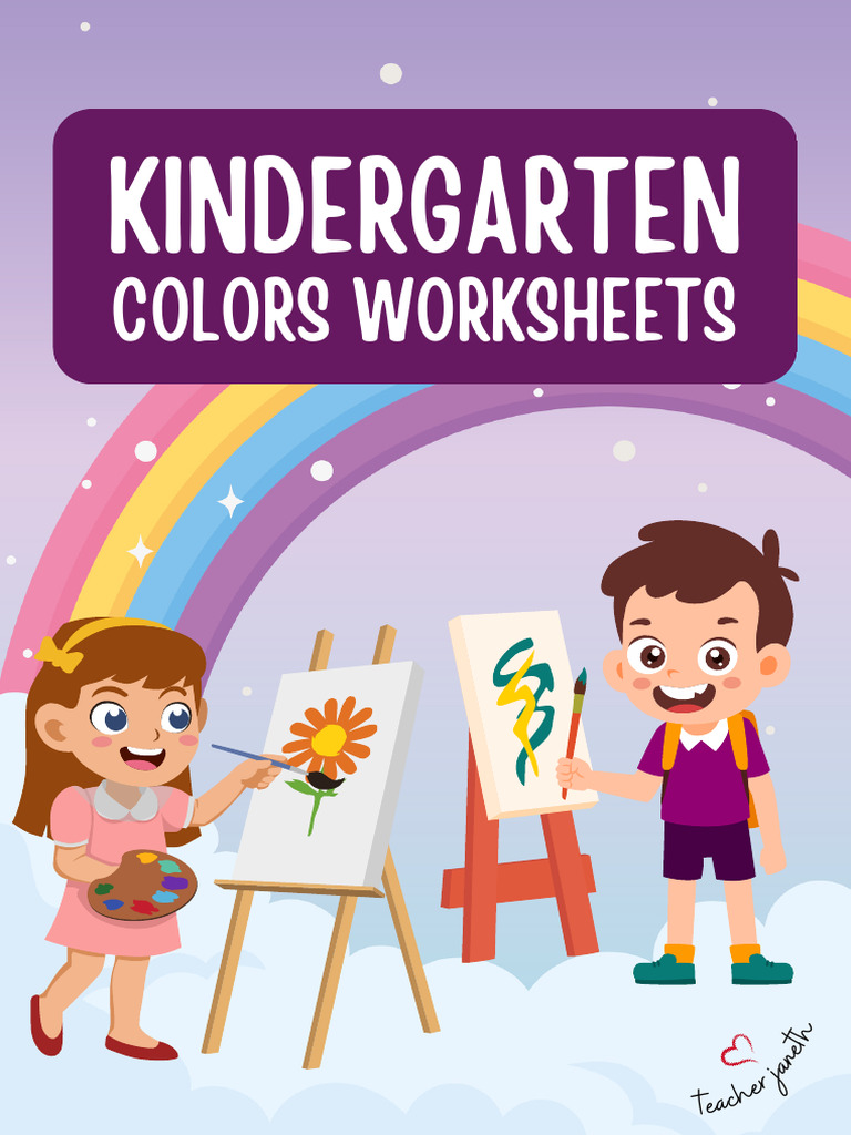 Colors Worksheet English | PDF | Color | Psychophysics