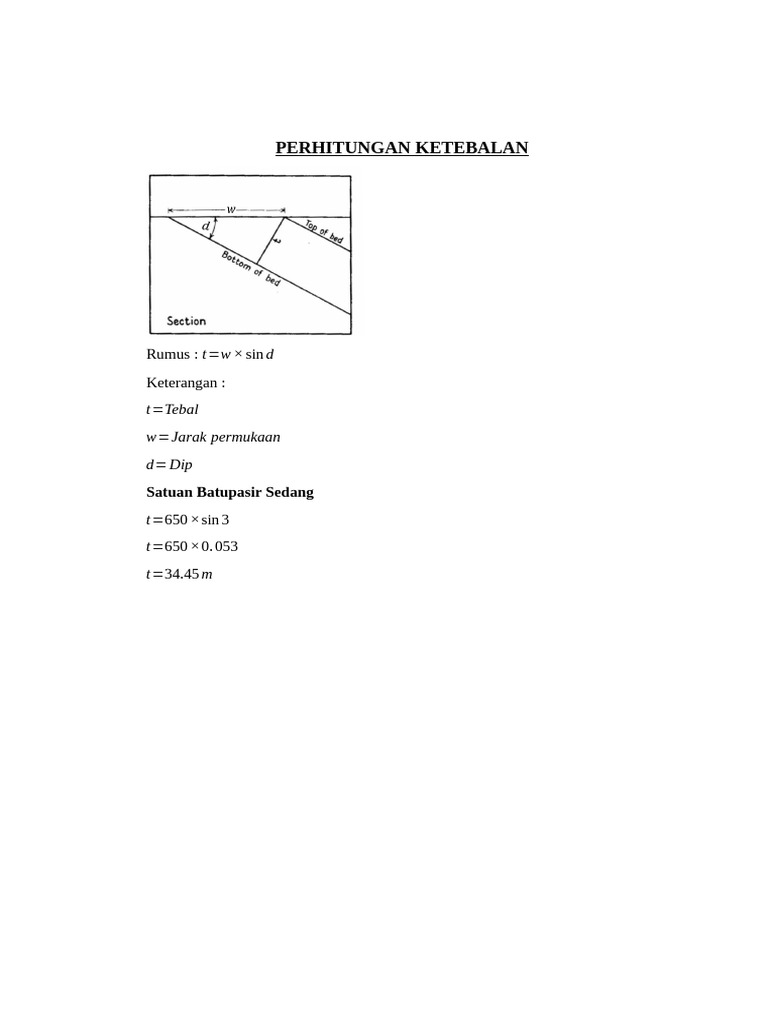 Ketebalan | PDF
