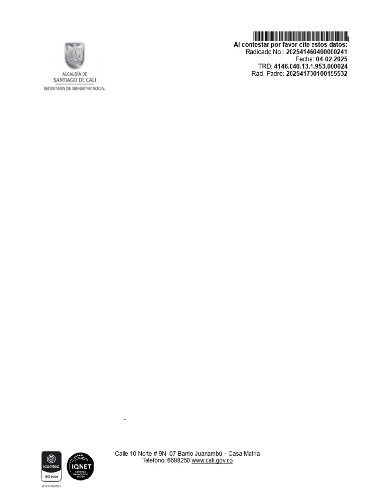 Oficio Nancy-Comuna 04 | PDF