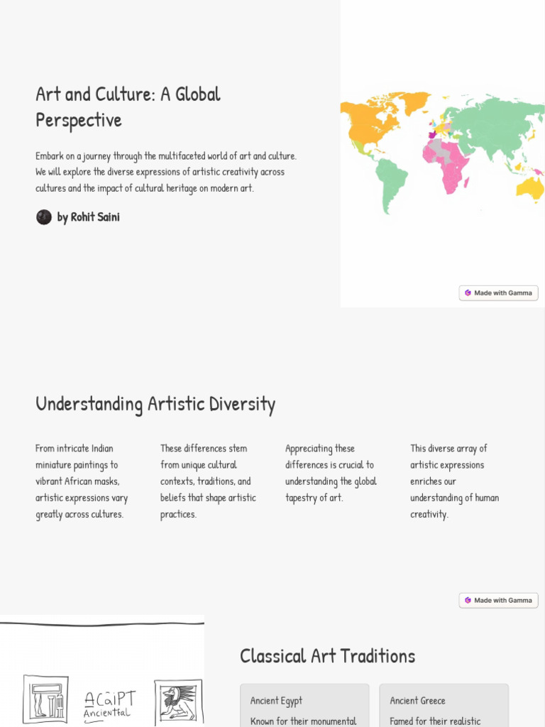 Art and Culture A Global Perspective | PDF | Narrative | Empowerment