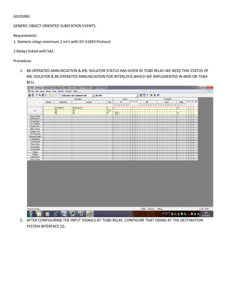 How To Do The Goose Configuration For Siemens-Siemens Only | PDF | Ip ...