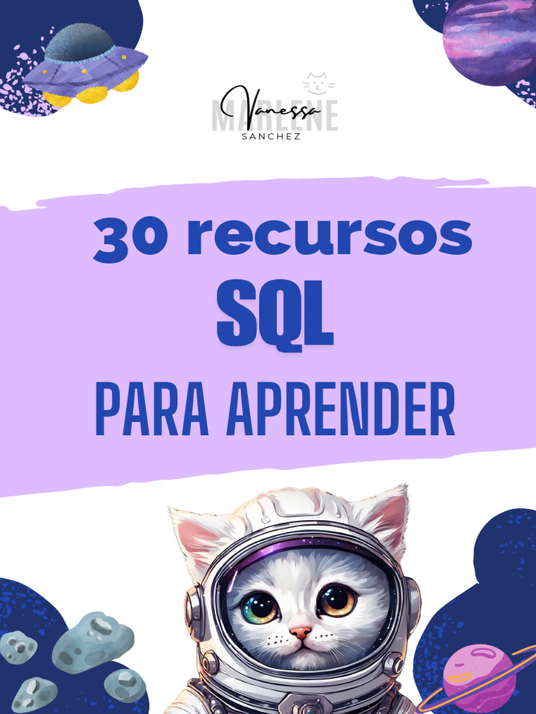 30 Recursos de SQL para Aprender | PDF | Gestión de datos | SQL