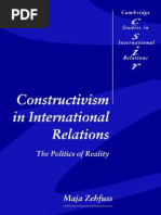 Comparison of IR Theories | PDF | International Relations | Global Politics
