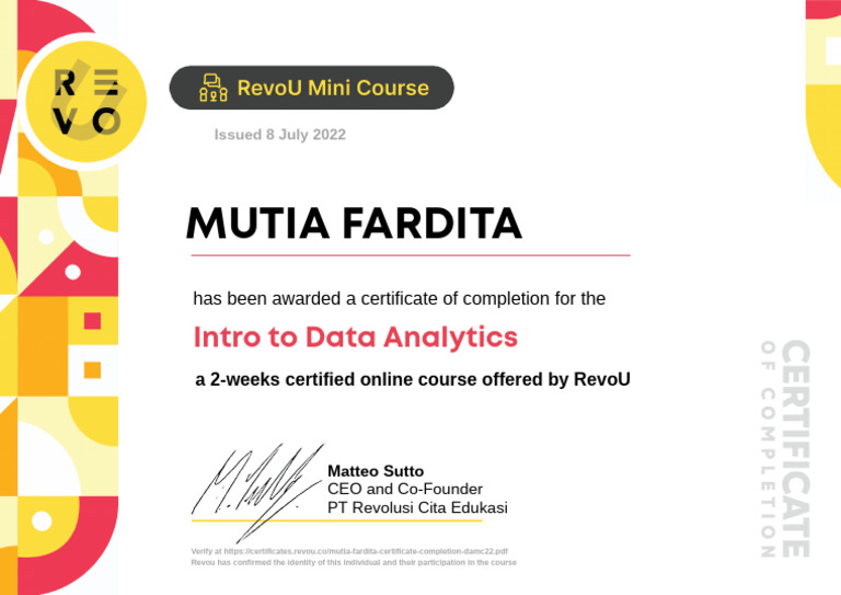 mutia-fardita-certificate-completion-damc22 | PDF