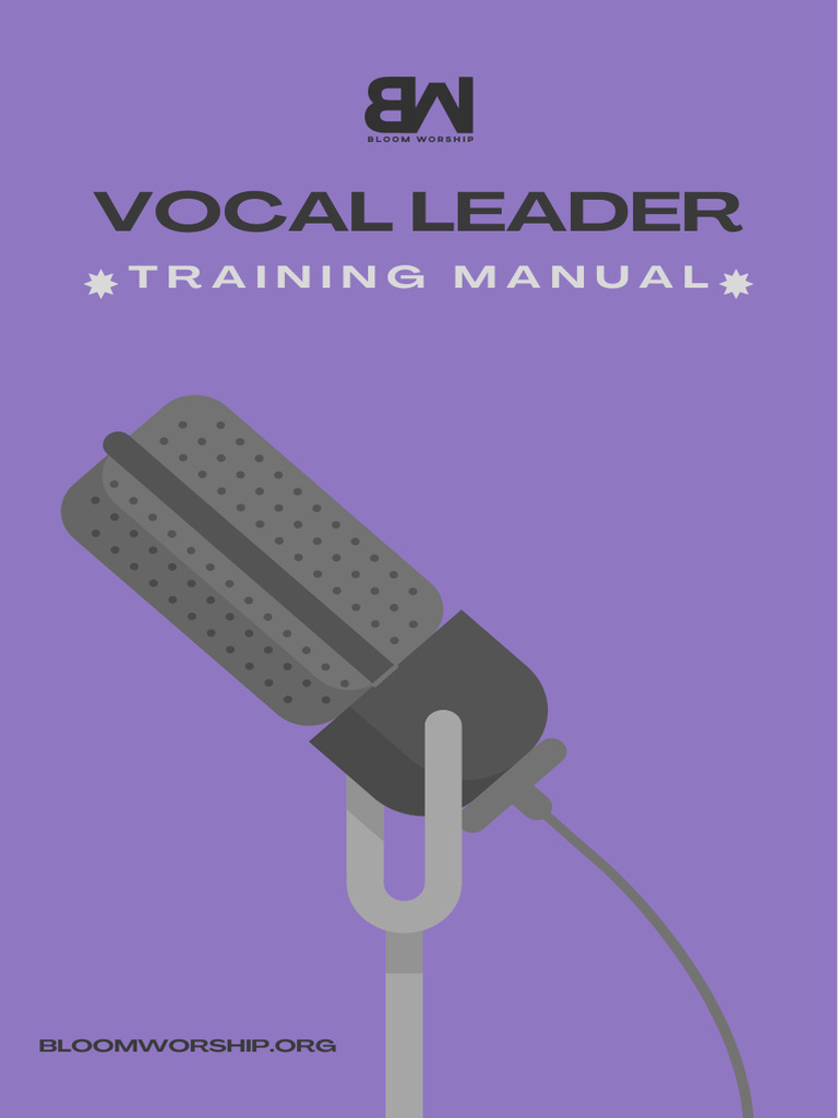 Vocal Director Training Manual | PDF | Singing