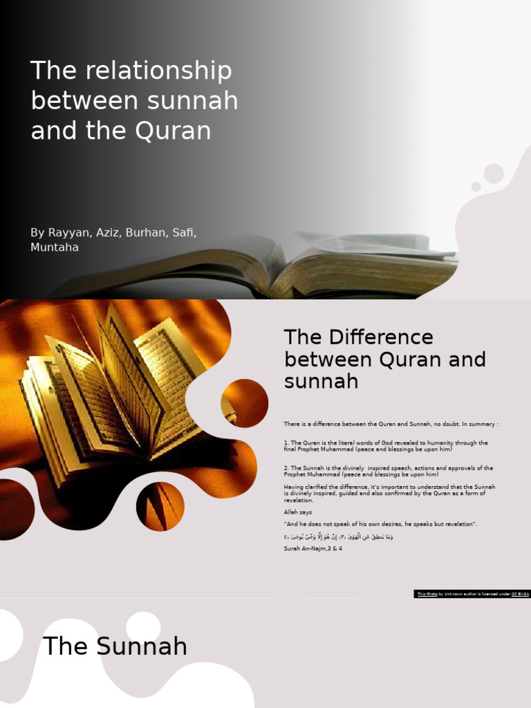 The Relationship Between The Sunnah and Quran | PDF