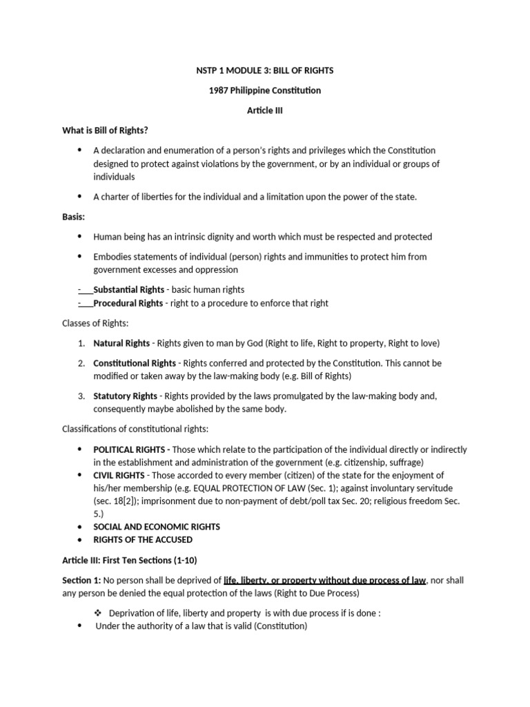 3. Bill of Rights Summary | PDF | Search And Seizure | Bail