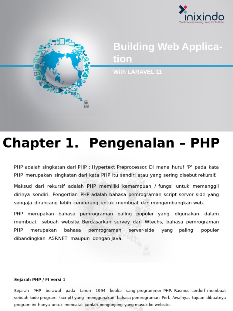 Materi Laravel 11 - 2024 | PDF