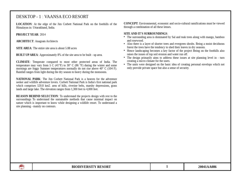 Thesis Desktop, Case Studies | PDF | Ecology | Landscape
