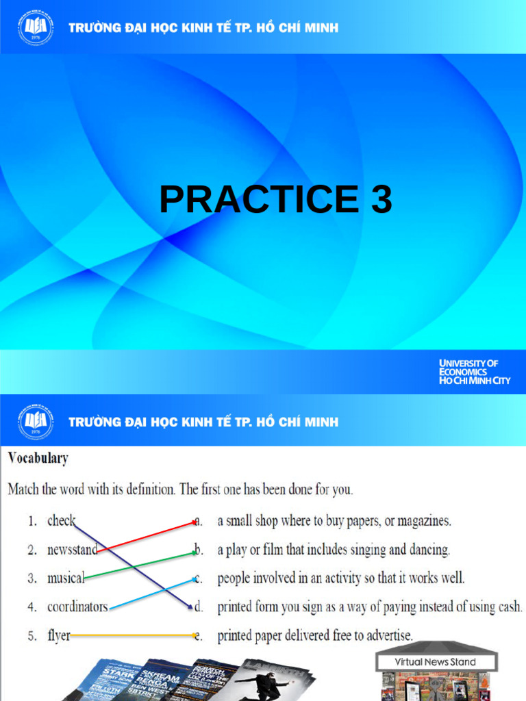 English Module 1-TOEIC Listening Practice 3 | PDF