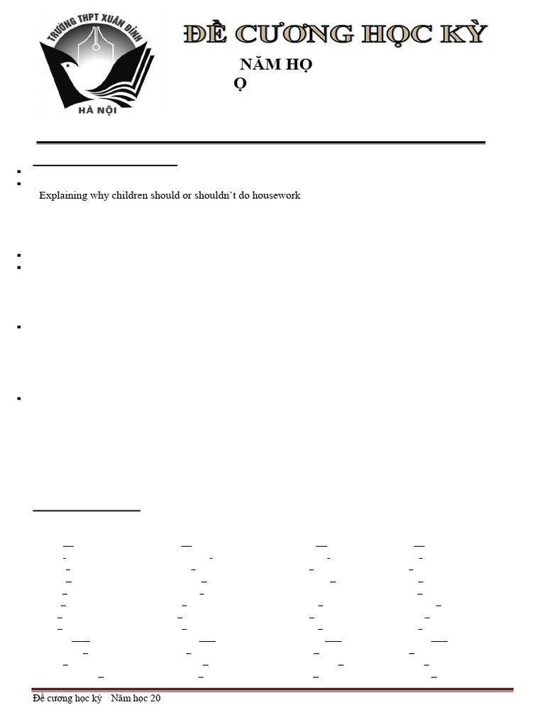 Thuvienhoclieu.com de Cuong on Tap Anh 10 Nam 2022 2023 | PDF | Recycling