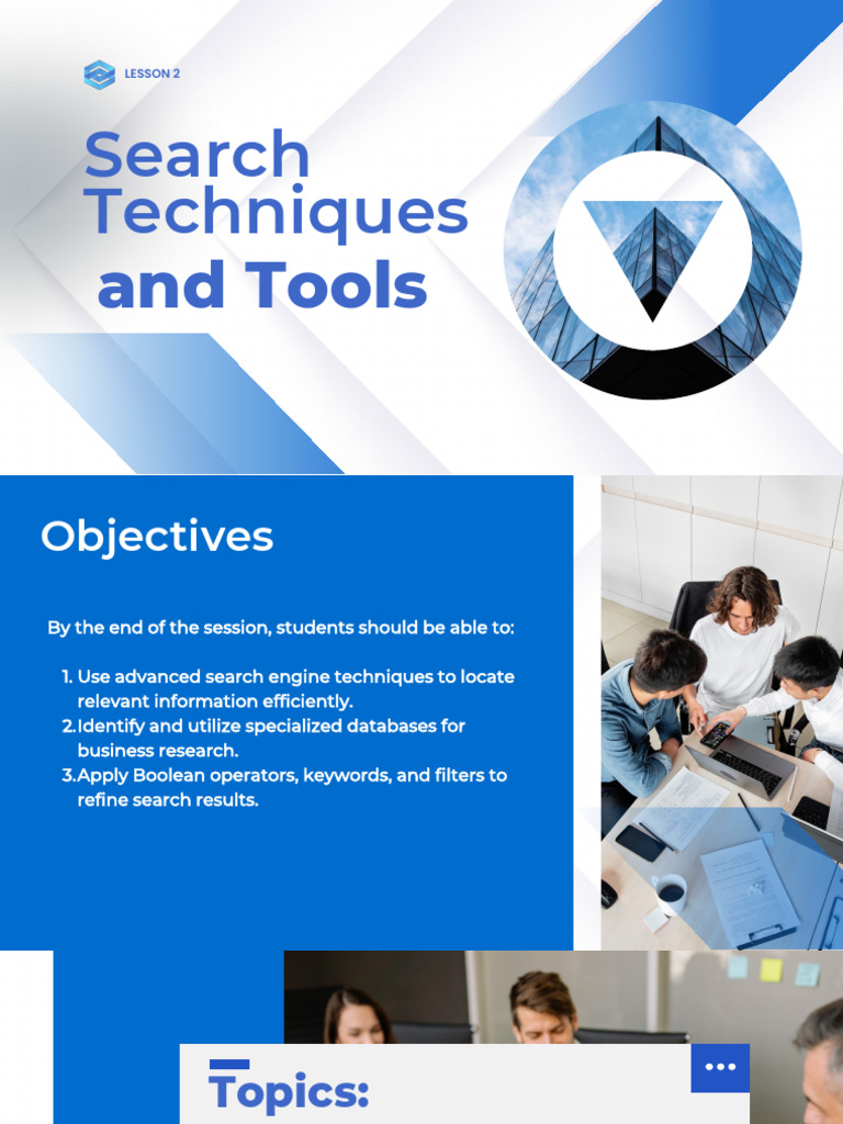 Advanced Search Techniques for Research | PDF | Search Engine ...