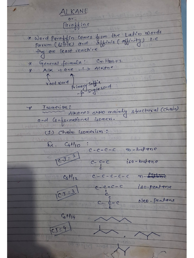 Alkane | PDF