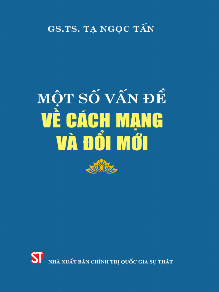 Sách - Một số vấn đề về cách mạng và đổi mới | PDF