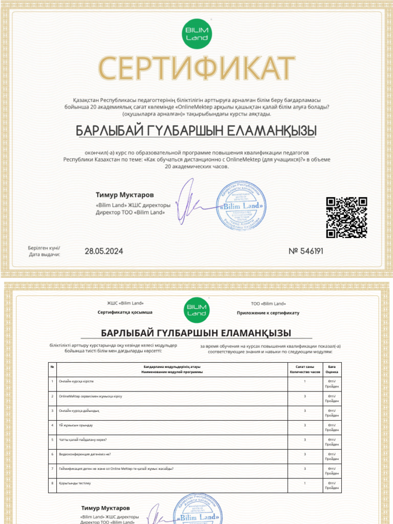 Certificate | PDF