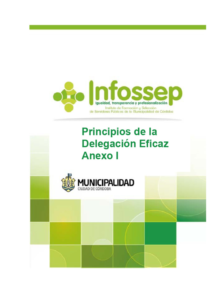 PDE - Modulo 1 Anexo 1 - Delegacion Inversa | PDF