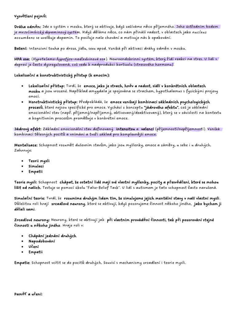 Biologie Pojmy | PDF