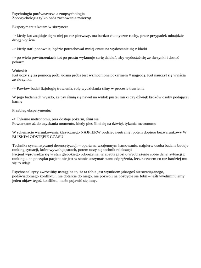 Historia Psychologii | PDF