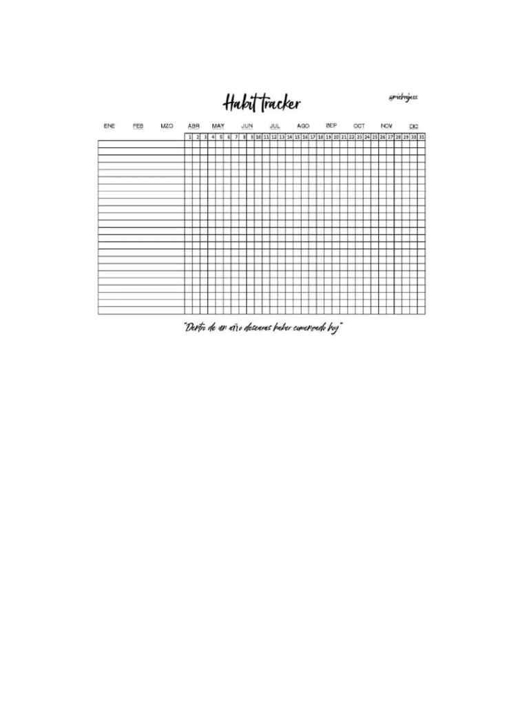 Hbit Traker | PDF