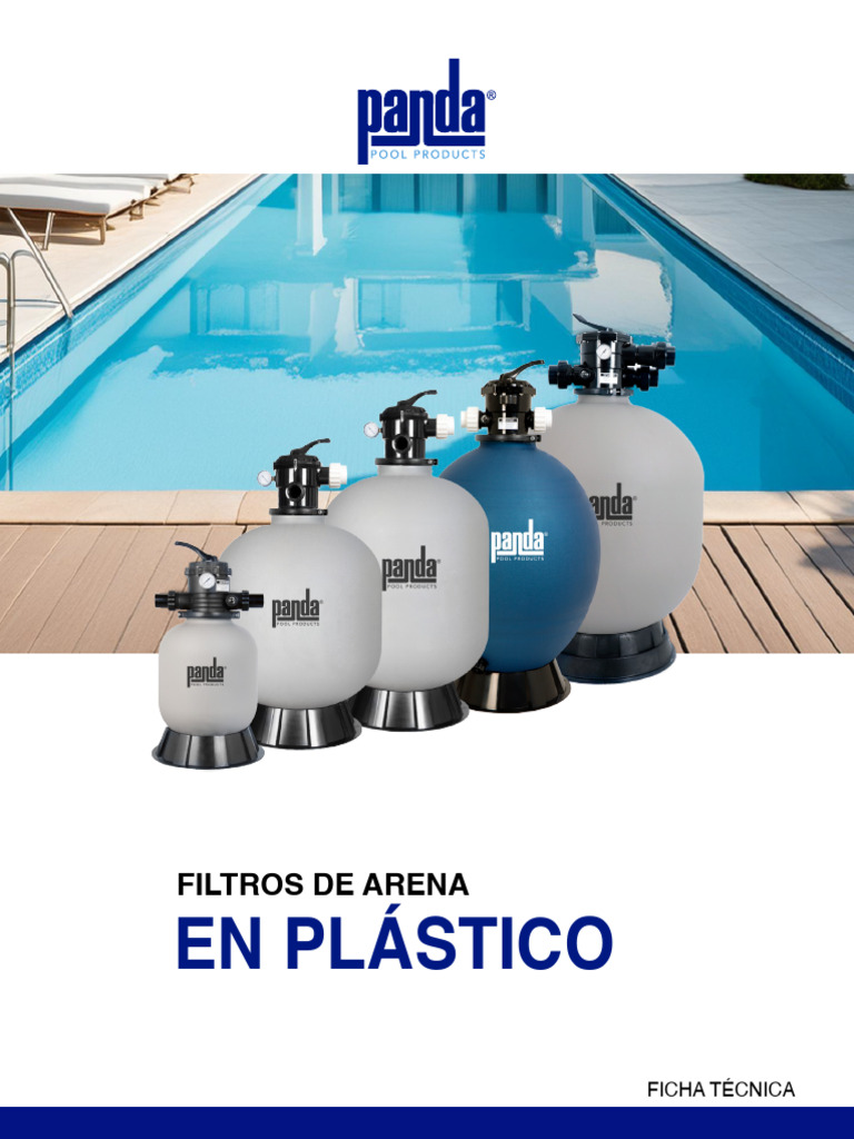 Ficha Tecnica Filtros Panda | PDF | Filtración | Ingeniería Química