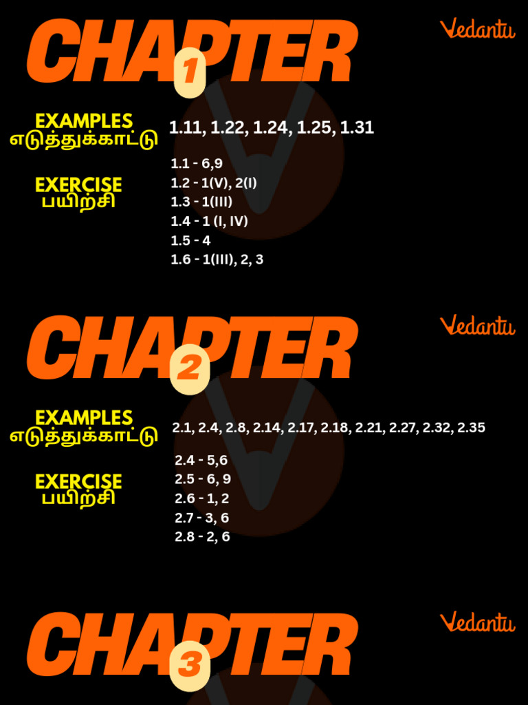 Examples Exercise: 1.1 - 6,9 1.2 - 1 (V), 2 (I) 1.3 - 1 (III) 1.4 - 1 ...