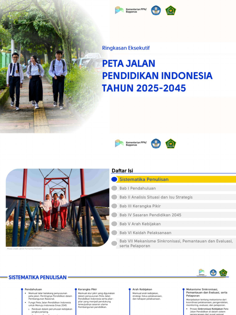 Road Map Peta Jalan Pendidikan 2025-2035 | PDF