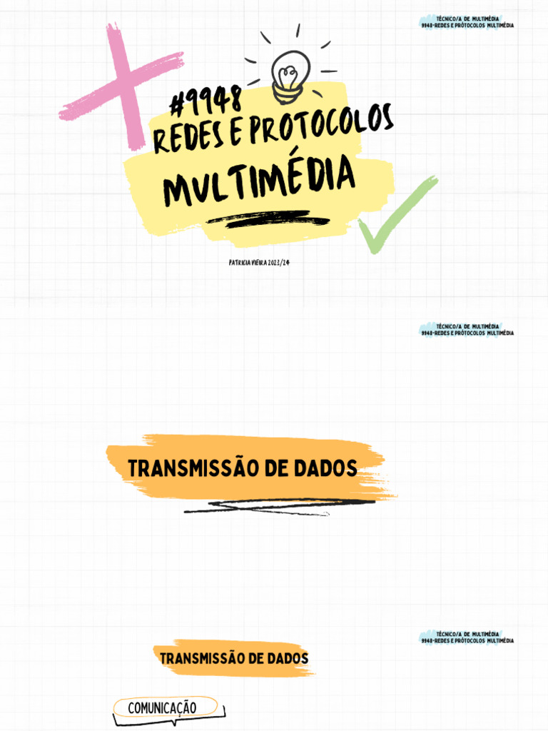 Redes e Protocolos de Transmissão de Dados | PDF | Rede de computadores ...