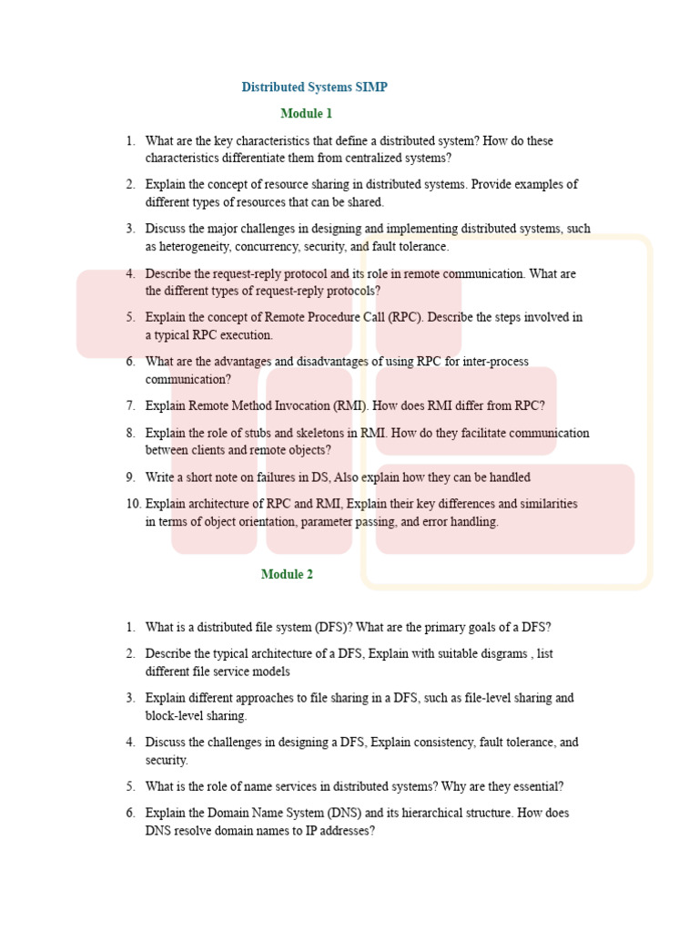 Distrubuted Systems Simp | PDF | Distributed Computing | Domain Name System