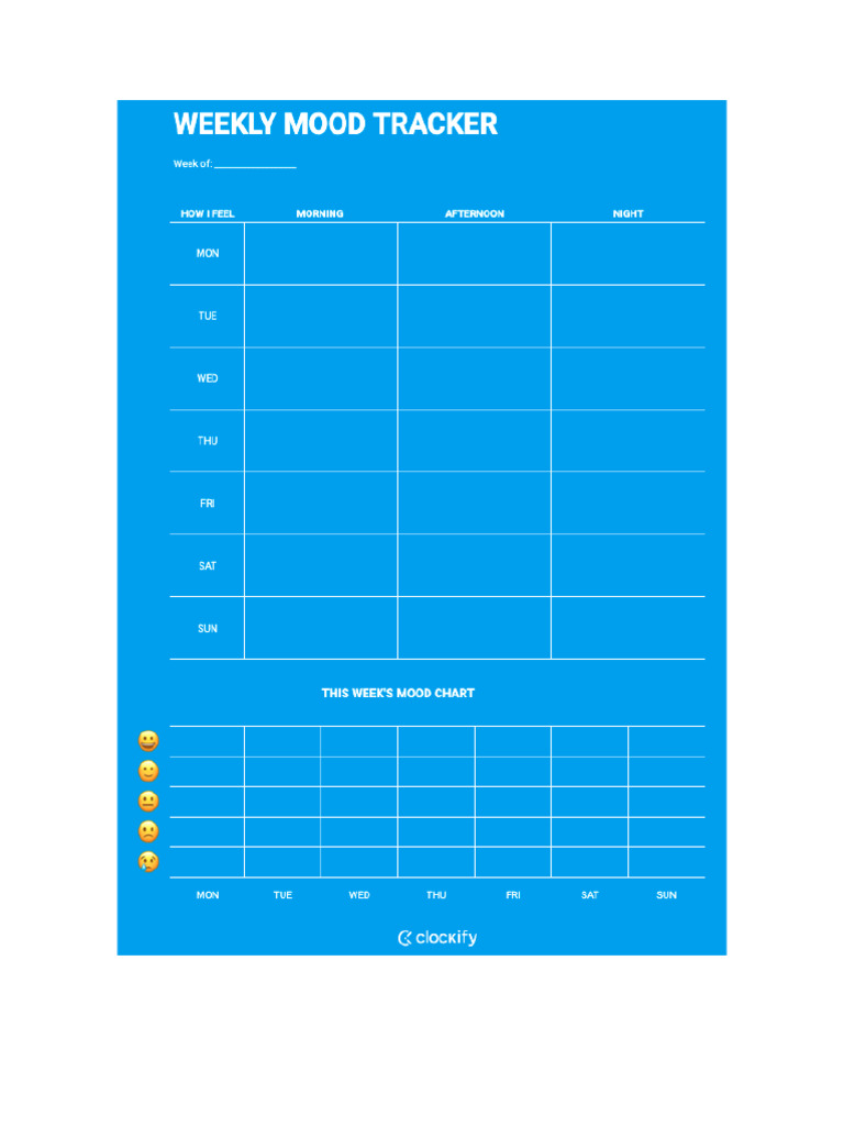 Weekly Traker | PDF