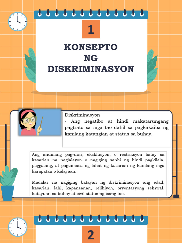 Aralin 5 Diskriminasyon | PDF