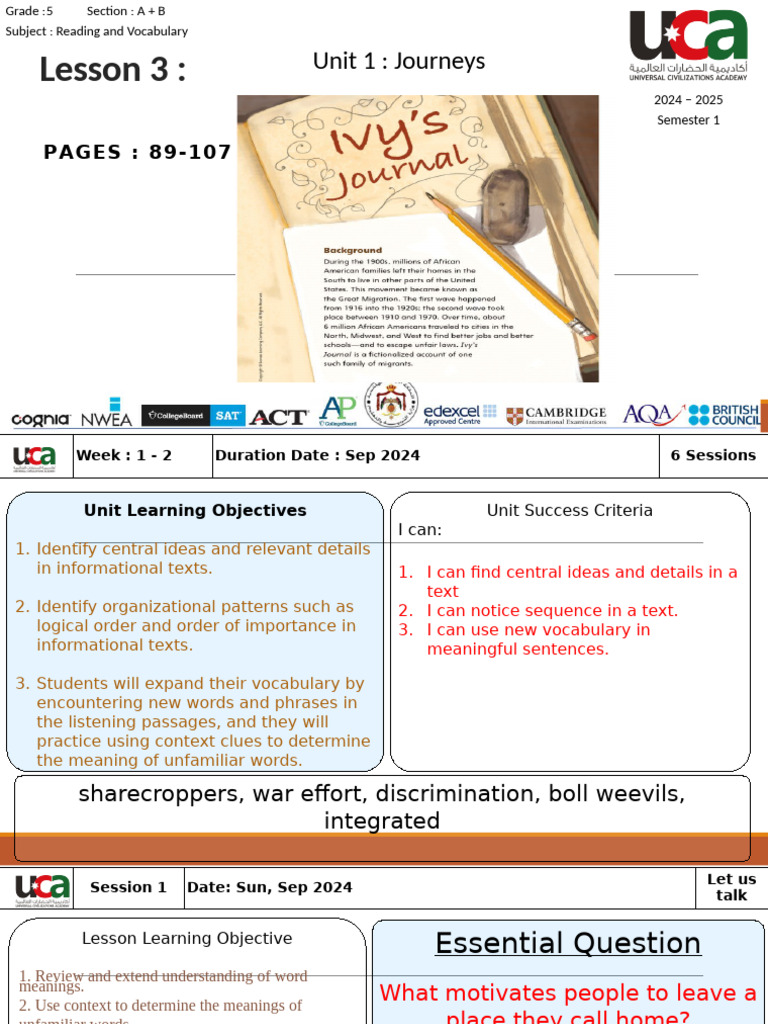 Reading and Vocabulary Lesson 2 (2) | PDF | Vocabulary | Semantics