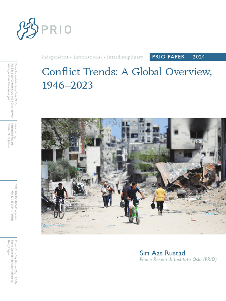 Global Conflict Trends 1946–2023 | PDF | Global Politics | Military