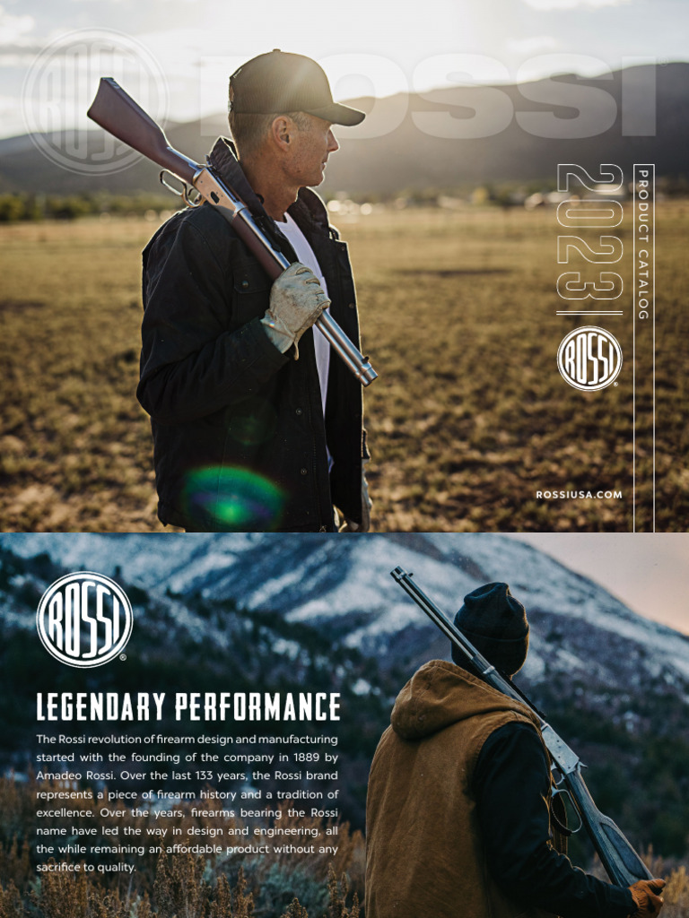 Rossi 2023 Catalog | PDF | Revolver | Shotgun