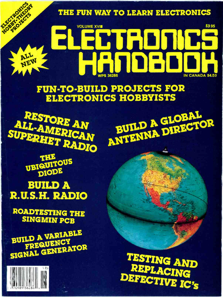 Electronics Handbook 1995 | PDF | Electronic Oscillator | Computer Hardware