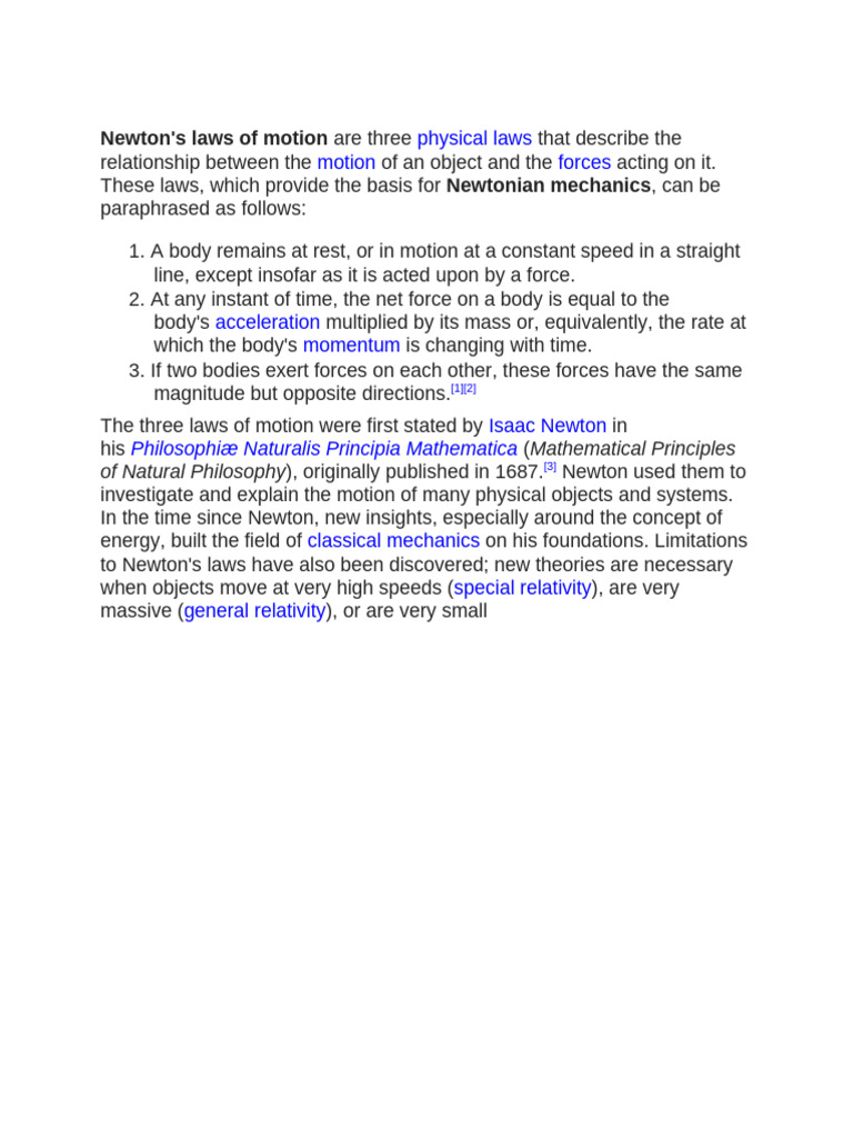 phy proj | PDF | Force | Newton's Laws Of Motion