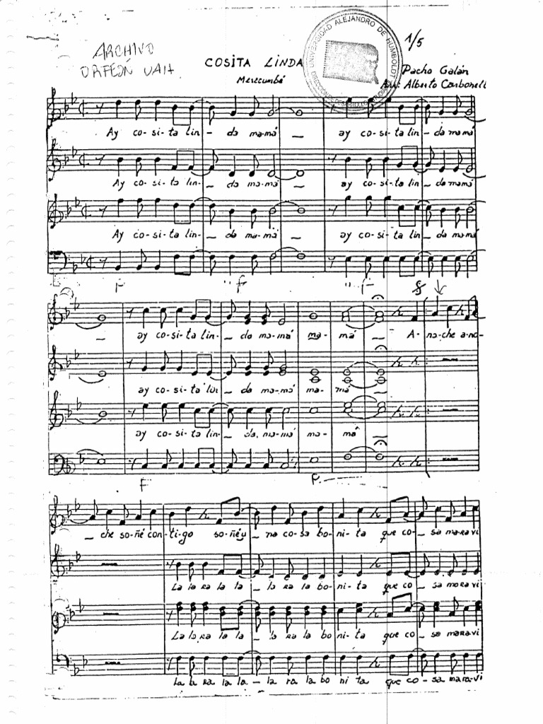 Cosita Linda | PDF