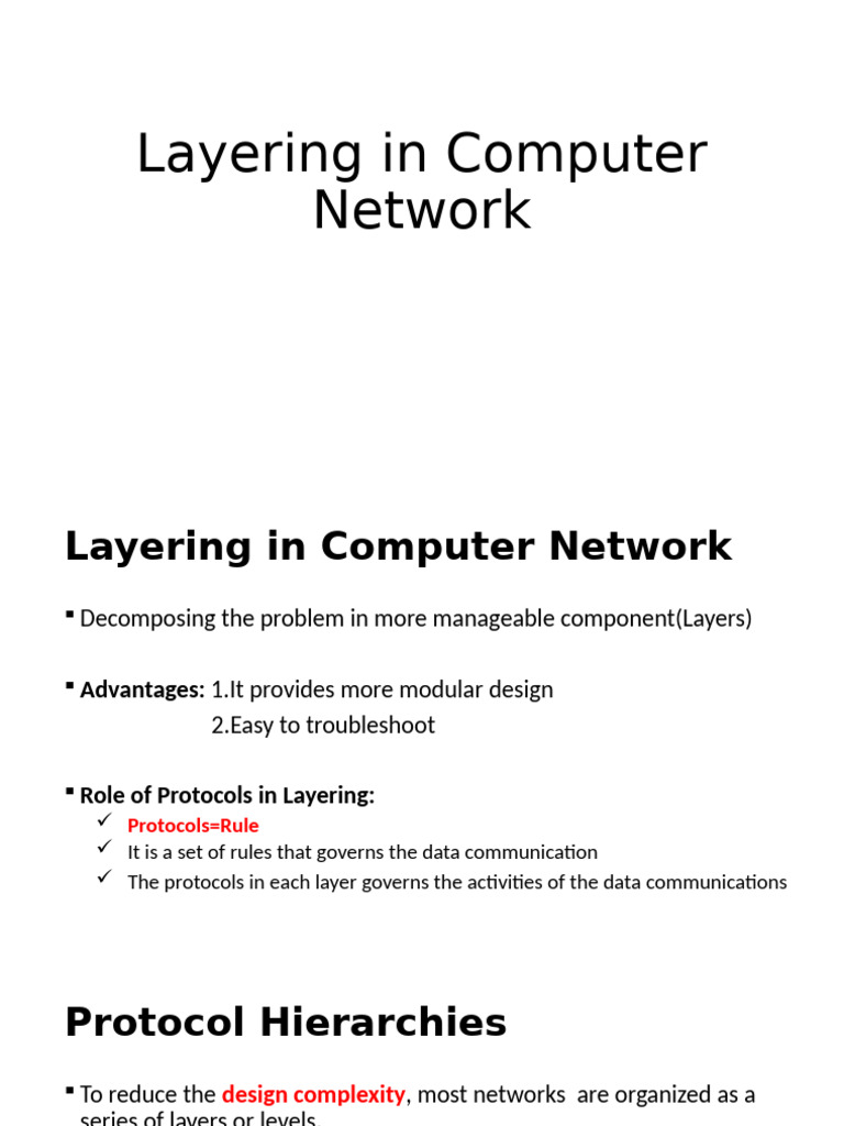 Computernetwork L3 1 Pdf Internet Protocol Suite Computer Network