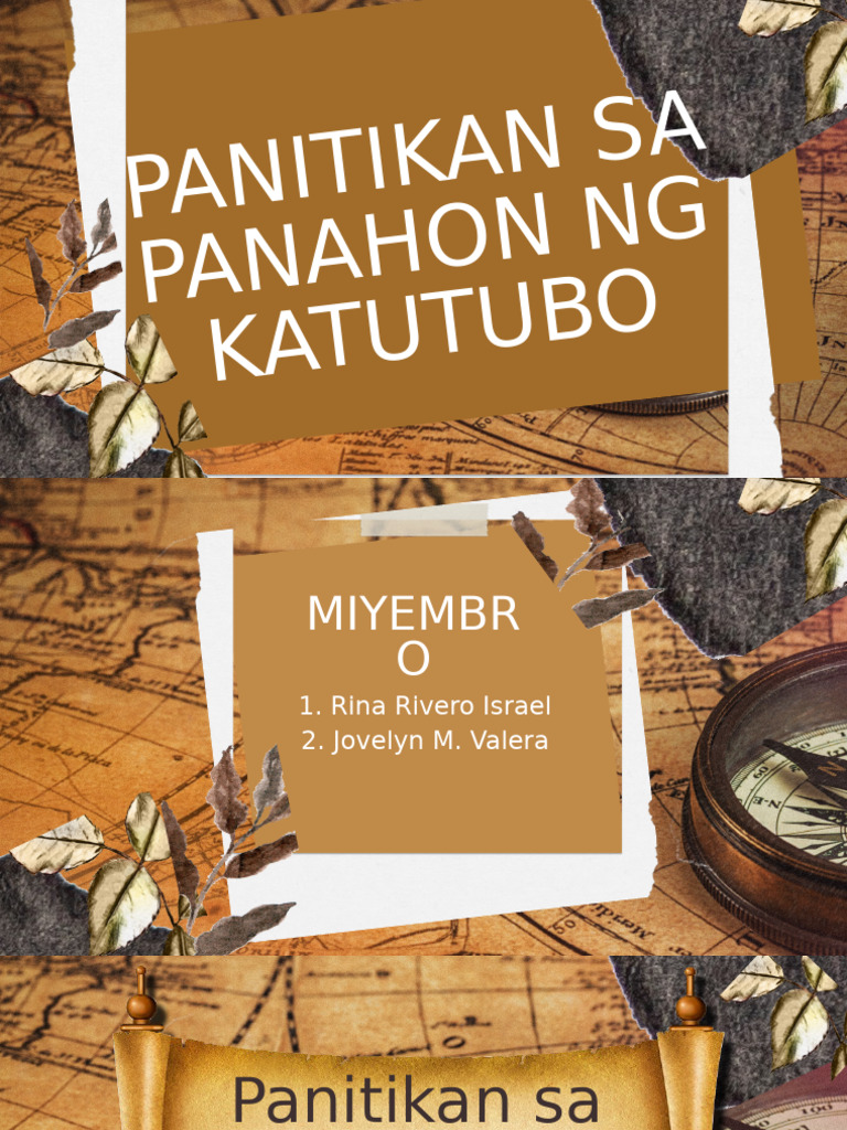 Brown White Vintage Old Paper History Project Presentation | PDF