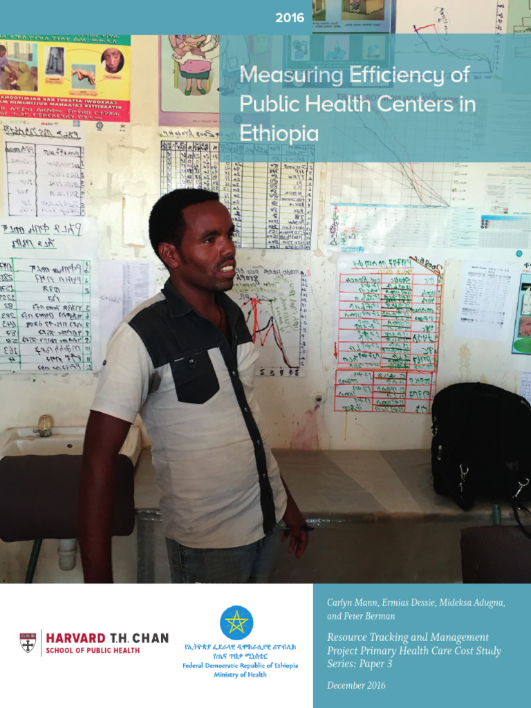 Efficiency of Ethiopian Health Centers | PDF | Patient | Millennium ...