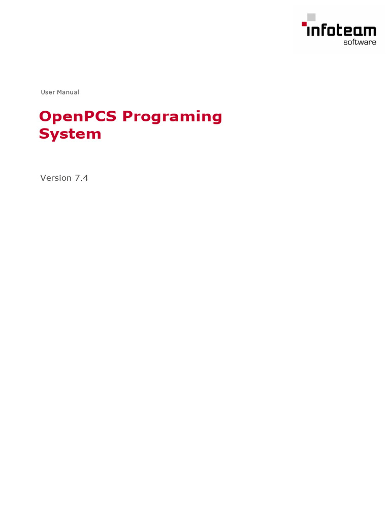 OpenPCS Programming Guide | PDF | Data Type | Computer Architecture