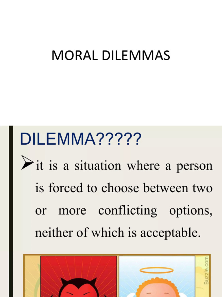 Lecture2ethics Moral Dilemma | PDF