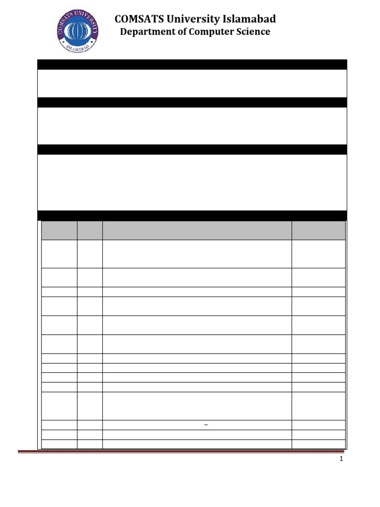 CSC241 OOP Syllabus V3.1 | PDF | Class (Computer Programming) | Method ...