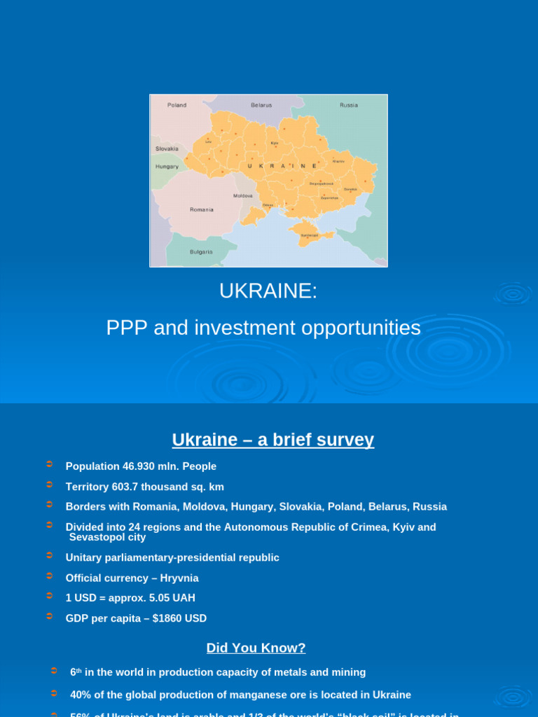 UKRAINE | PDF | Foreign Direct Investment | Ukraine