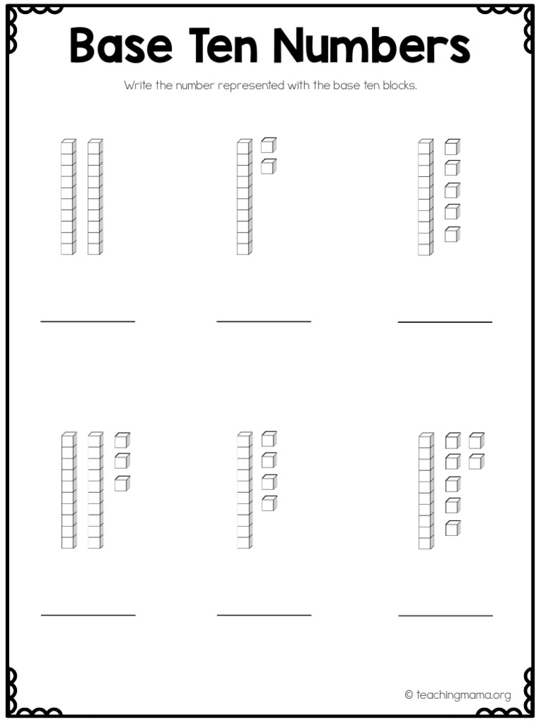 1st Grade Math Packet 30 | PDF