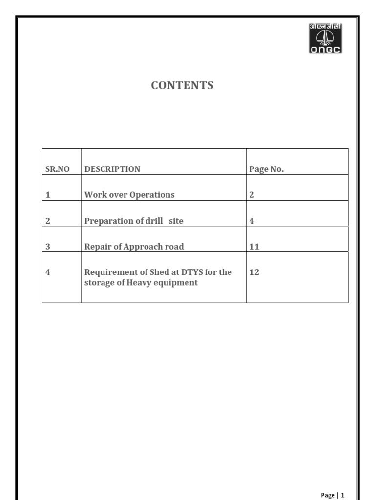 Workover Operations | PDF | Drilling Rig | Extraction Of Petroleum