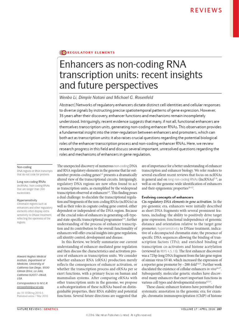 Enhancers_as_non-coding_RNA_transcription_units_recent_insights_and ...